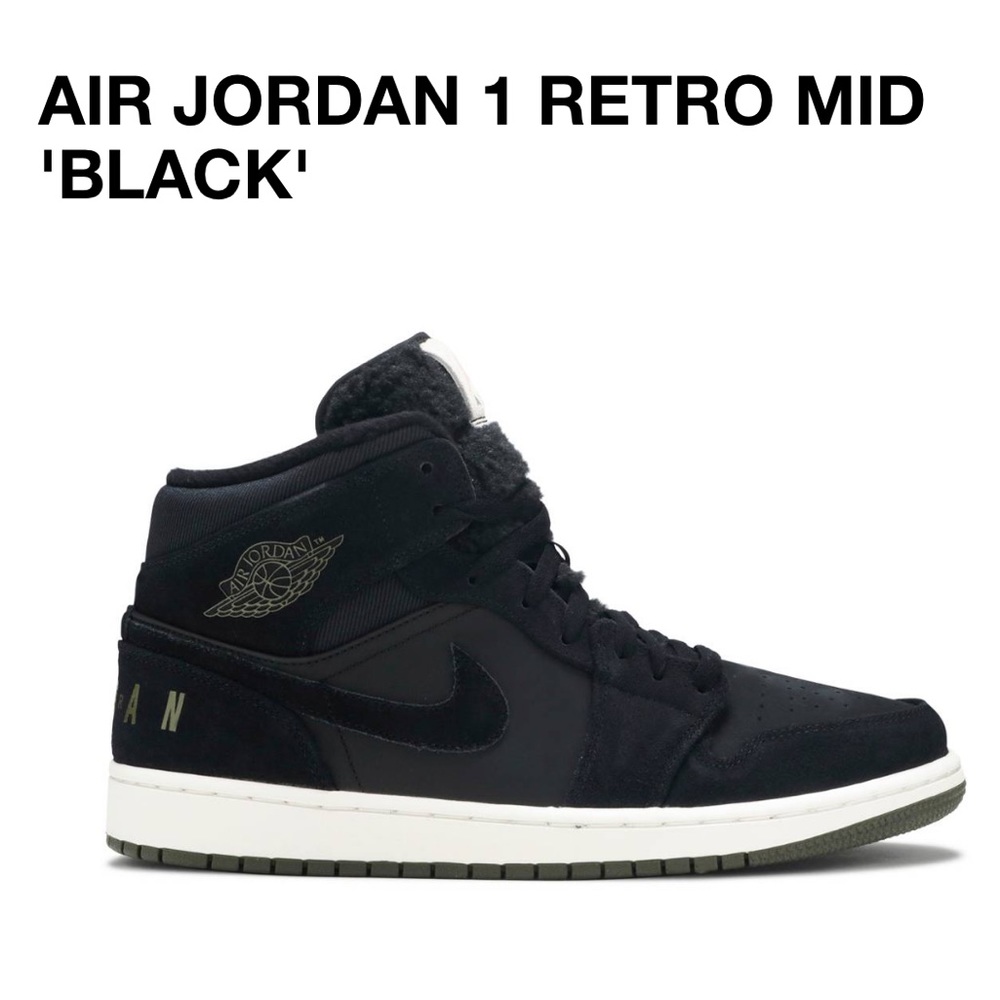 Air Jordan 1 Metro Mid Black - Gem